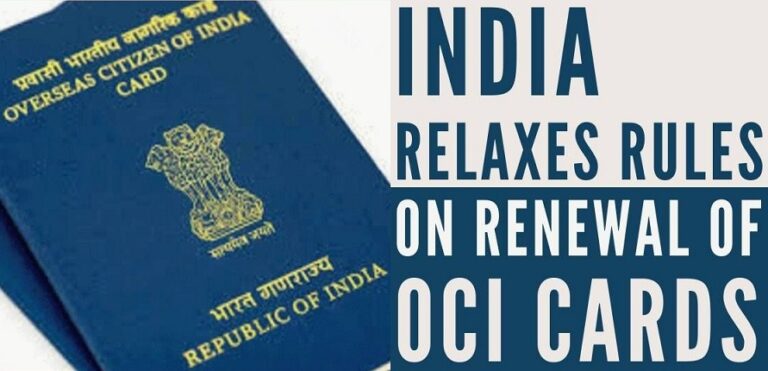 OCI card re-issuance deadline extended till Dec 31, 2022: Govt. of ...