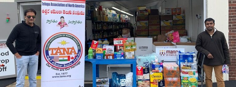 ‘Manna on Main Street’ in Philadelphia: TANA Food Drive - NRI2NRI.Com