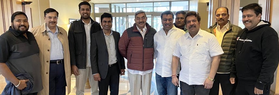 150+ Attendees in a Meet & Greet with Alapati Raja in Chicago - NRI2NRI.Com