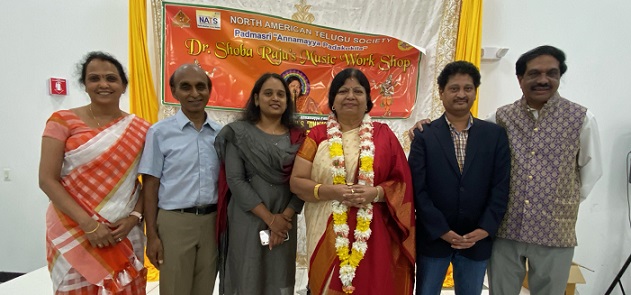 నాట్స్, కళావేదిక, సాయి దత్త పీఠం: పద్మశ్రీ డా. శోభారాజు అన్నమయ్య ...