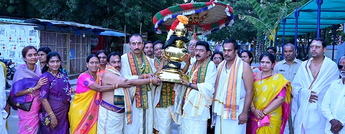 కాణిపాకం వరసిద్ధి వినాయక స్వామి మహా కుంభాభిషేకం మూడోరోజు - NRI2NRI.Com