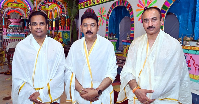 చతుర్వేద హవన సహిత మహా కుంభాభిషేకం నాలుగో రోజు @ కాణిపాకం, చిత్తూరు ...