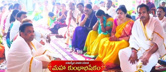 ఆరవ రోజు పూజా కార్యక్రమాలు @ కాణిపాకం వినాయకుని కుంభాభిషేకం - NRI2NRI.Com