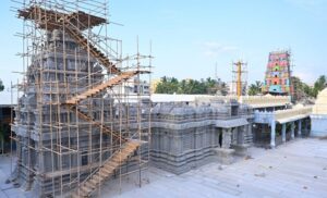 వెయ్యేళ్ళు చెక్కు చెదర కుండా కాణిపాకం వినాయకుని గుడి పునర్నిర్మాణం ...