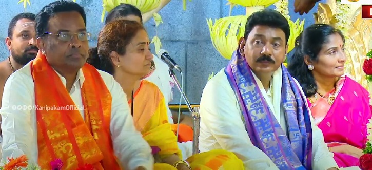 వెయ్యేళ్ళు చెక్కు చెదర కుండా కాణిపాకం వినాయకుని గుడి పునర్నిర్మాణం ...
