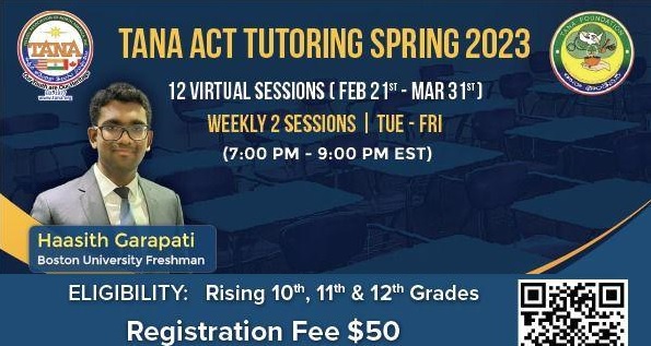 TANA is back with ACT tutoring sessions; classes start on Feb 21 ...