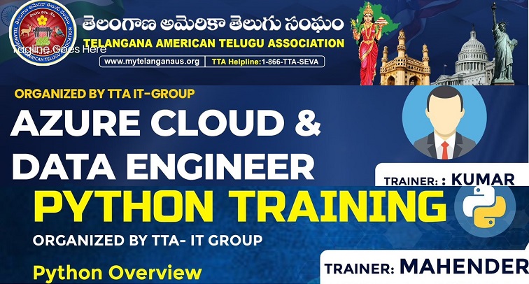 TTA is all set for IT training sessions; Python, Azure Cloud & Data Engineer - NRI2NRI.Com