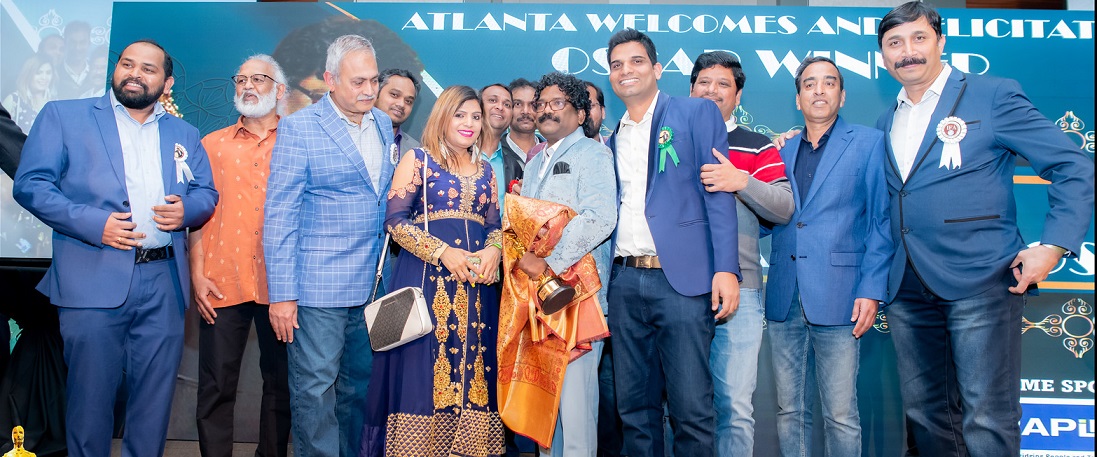 Atlanta sensed unity in felicitating Oscar winner Subhash Chandrabose ...