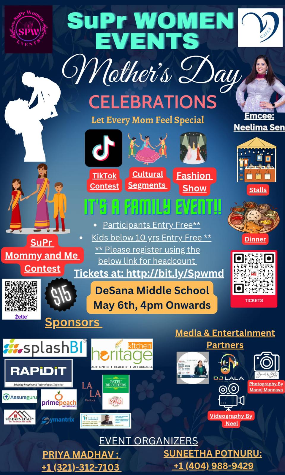 Mother’s Day in Atlanta on May 6th: SuPr Women Events - NRI2NRI.Com