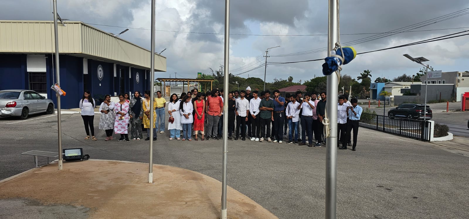 St. Martinus University celebrates India Independence Day at Willemstad ...