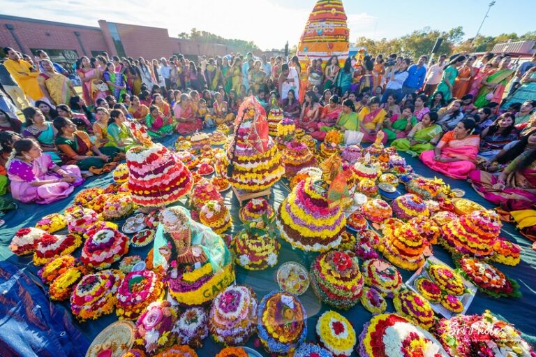 Georgia Governor commends Bathukamma, a flower festival and Telangana ...