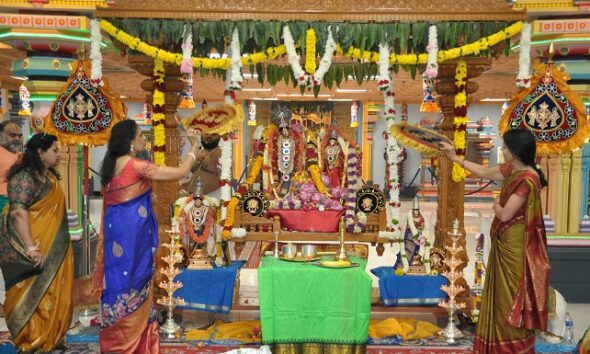 Rama Navami celebrated on a grand note at the Hindu Temple of Greater ...
