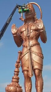 A monumental Statue of Union Lord Hanuman unveiled in Sugar Land, Texas ...