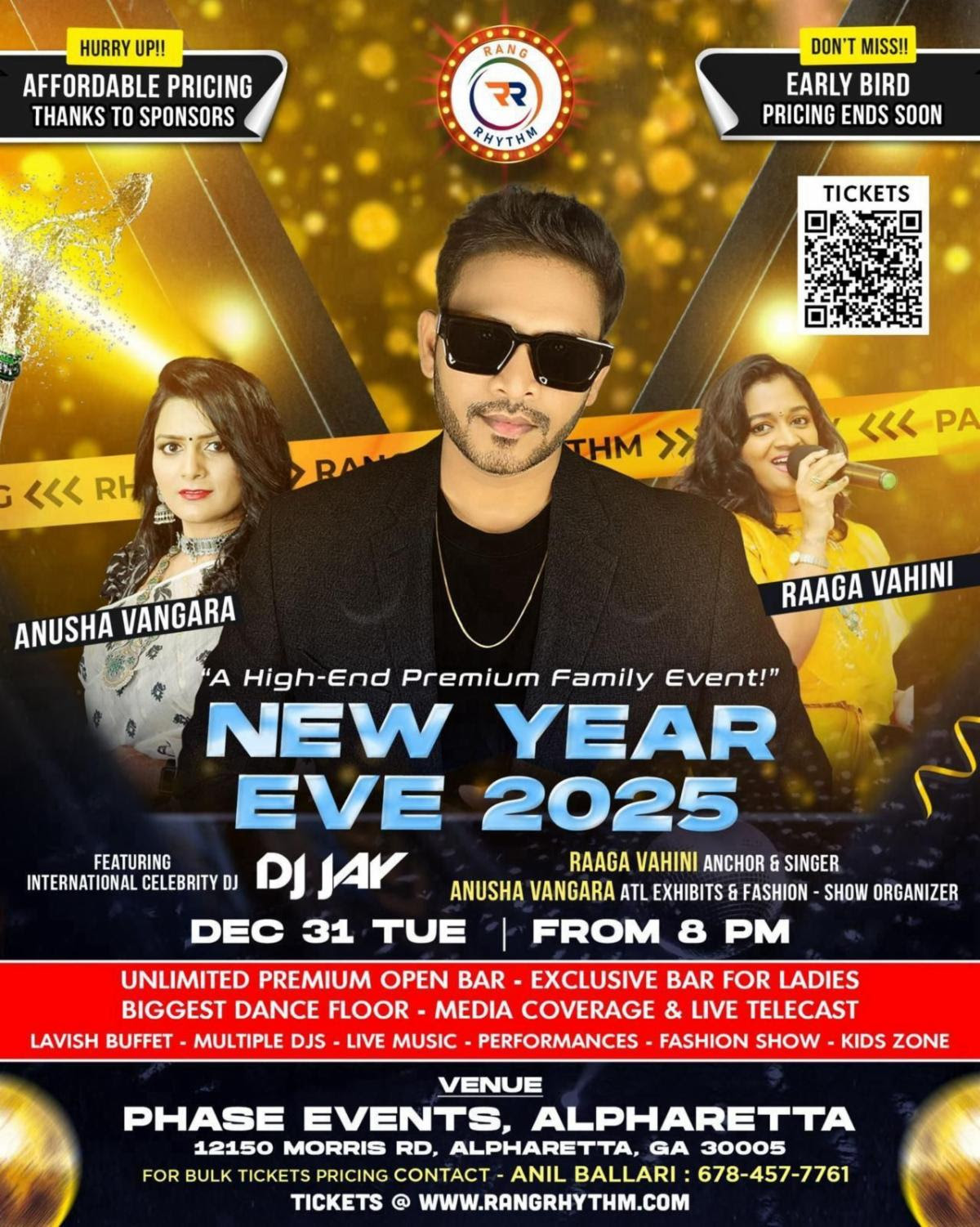 Rang Rhythm’s premium new year party for all ages at Phase Events in ...