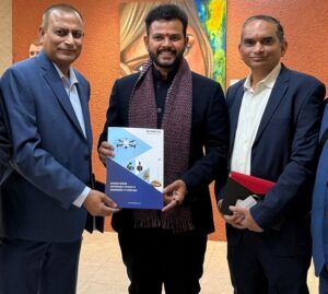 Venkat Chundi from Atlanta with leaders at 55th World Economic Forum ...
