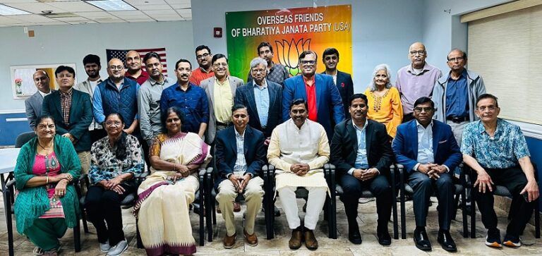 Edison, New Jersey: ఓవర్సీస్ ఫ్రెండ్స్ ఆఫ్ బీజేపీ ఆధ్వర్యంలో మురళీధర్ ...