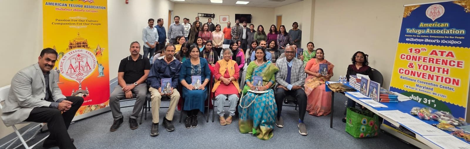 Washington DC: ATA hosts meet & greet with human rights activist Padma ...